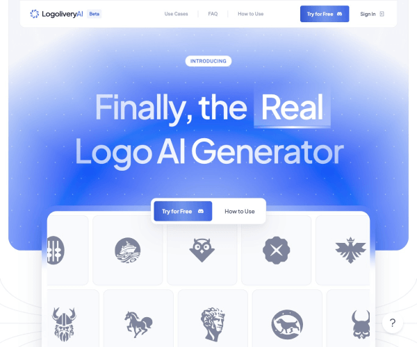 LogoliveryAI:免费的AI Logo生成器，提供SVG矢量格式(logolivery.ai) - AI工具